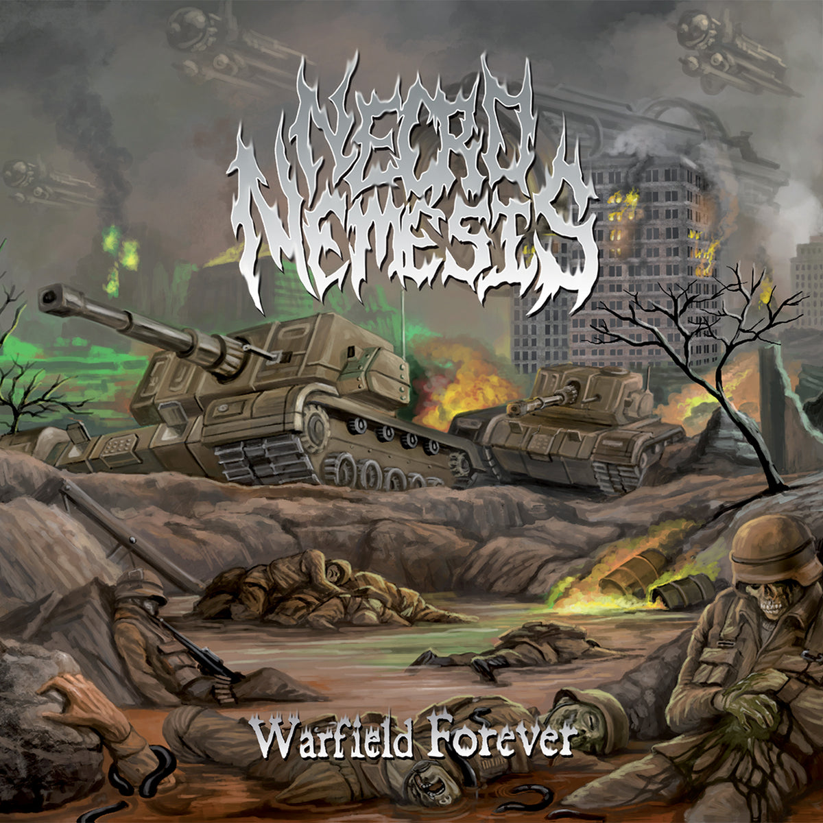 NECRONEMESIS - Warfield Forever CD – Horror Pain Gore Death Productions Shop