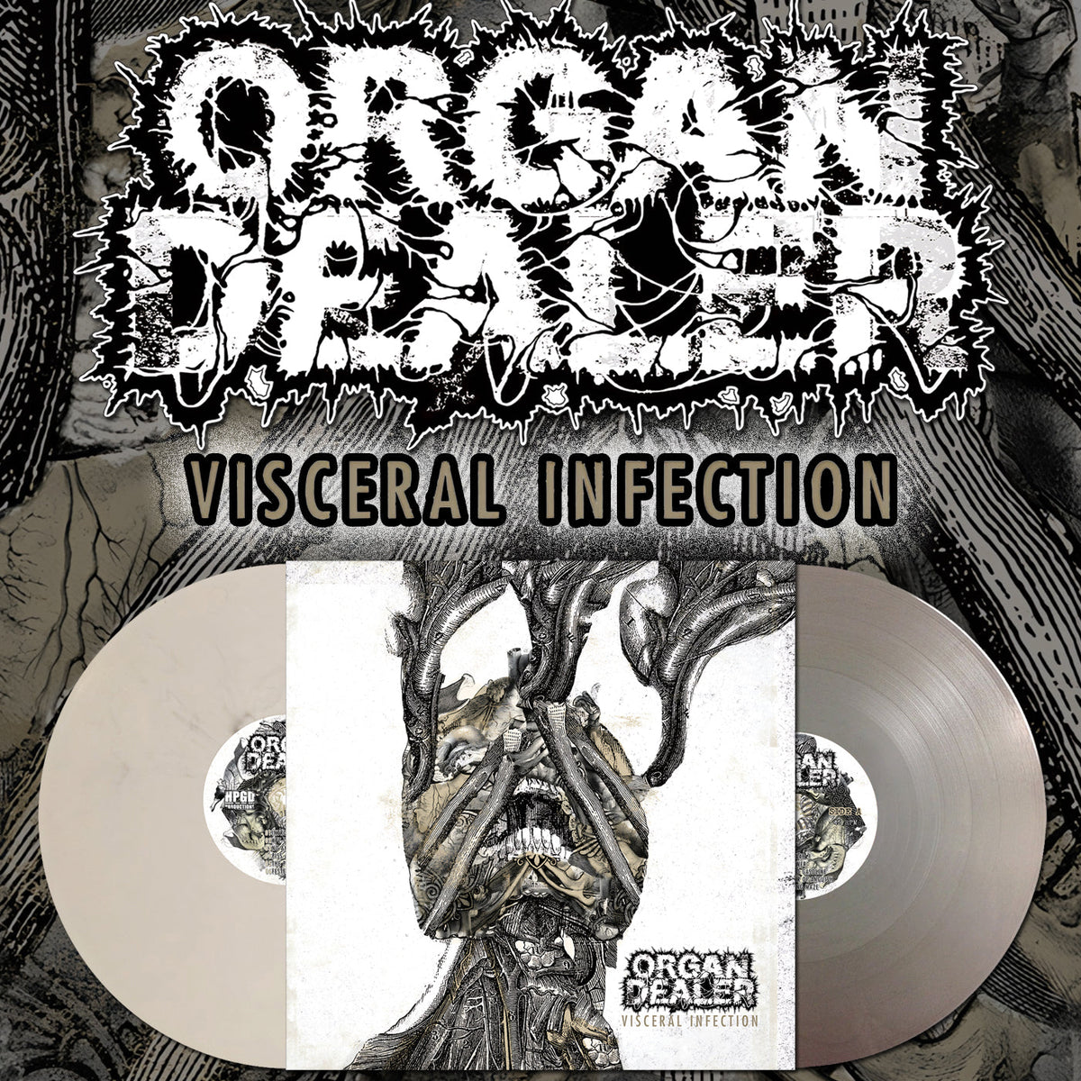 ORGAN DEALER "Visceral Infection" LP – Horror Pain Gore Death ...