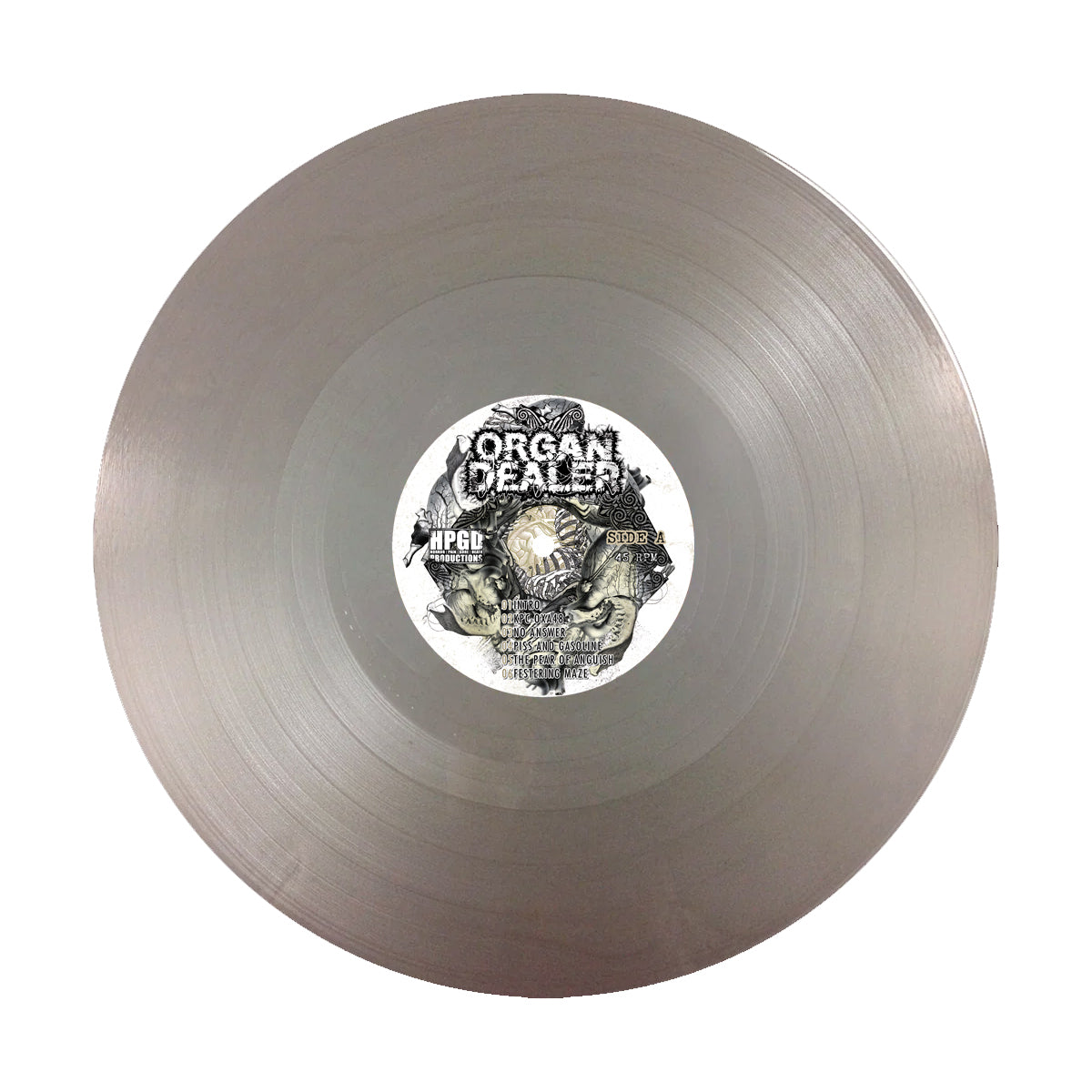 ORGAN DEALER - Visceral Infection LP (Metallic Silver) LTD To 141 ...