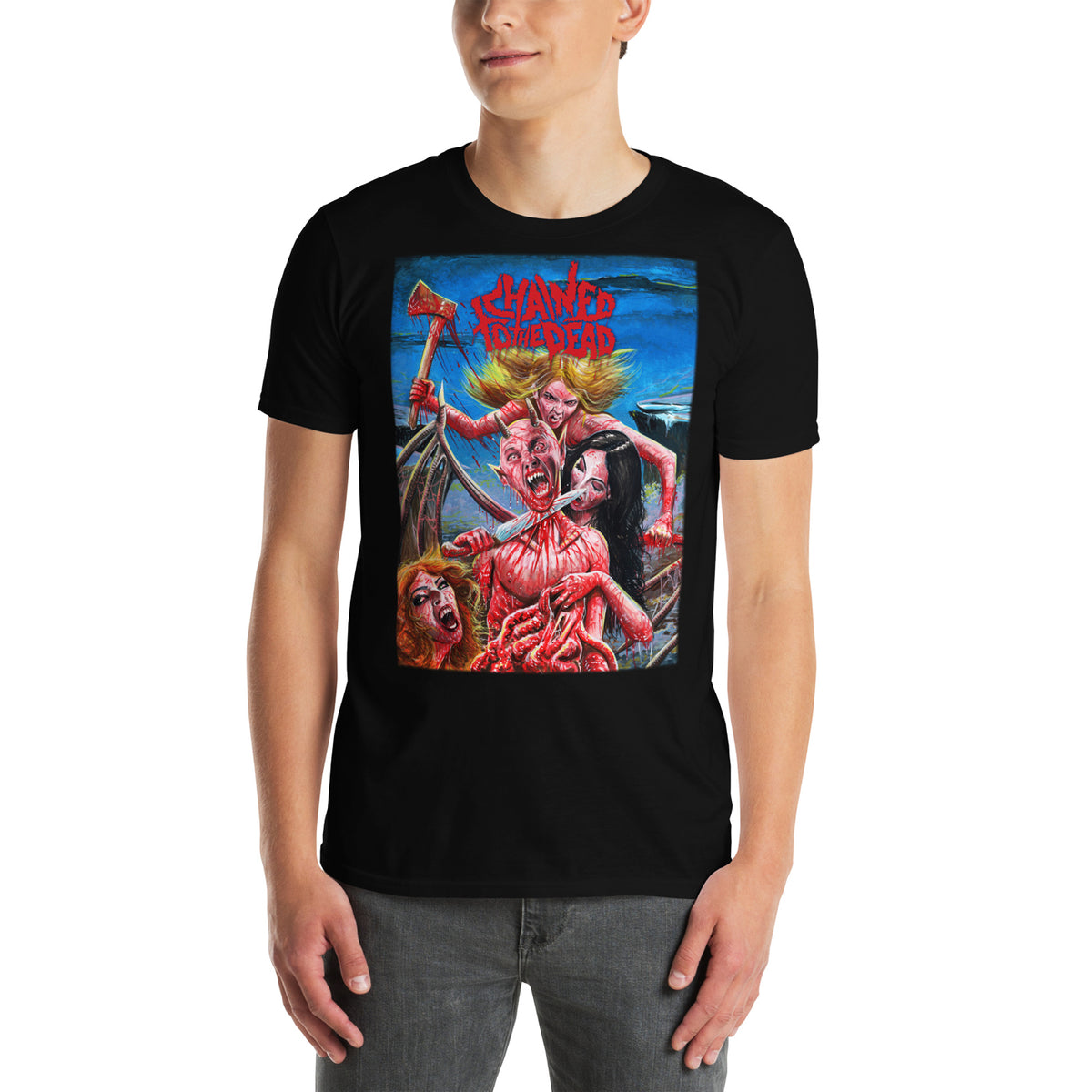 CHAINED TO THE DEAD - Something Happened On The Way To Hell T-Shirt ...