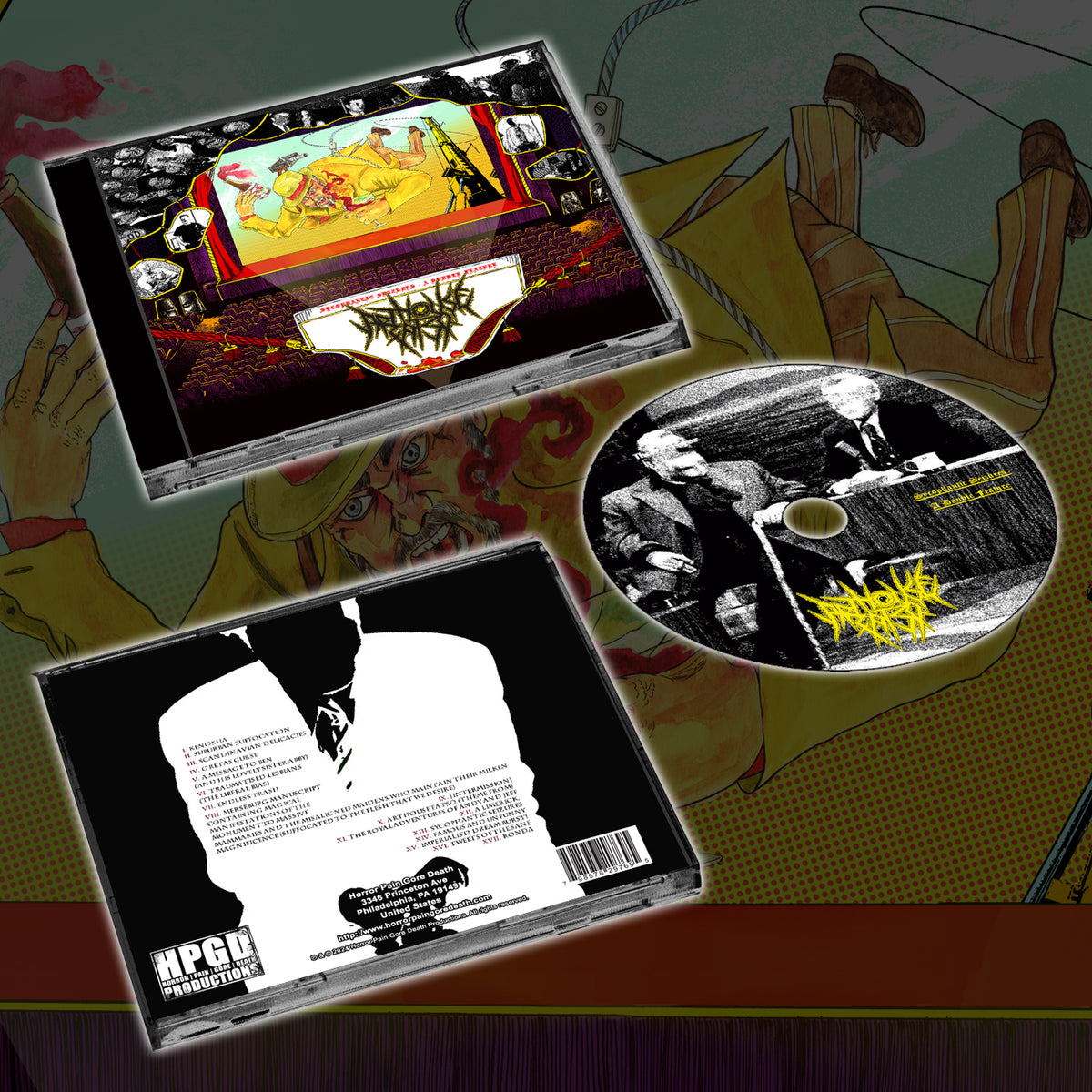 ARTHOUSE FATSO - Sycophantic Seizures: A Double Feature CD – Horror ...