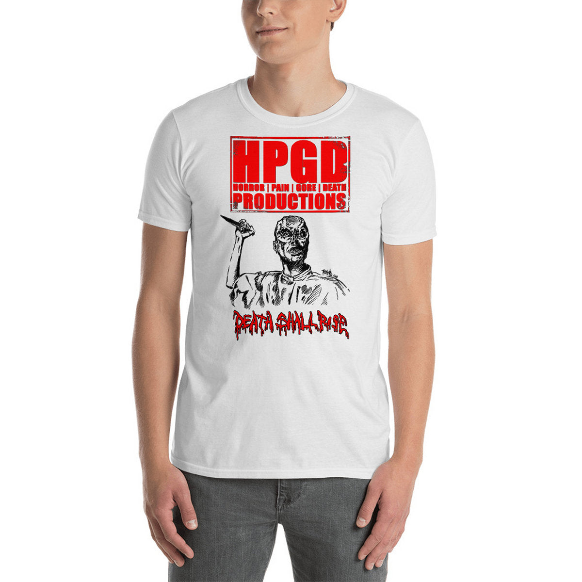 HORROR PAIN GORE DEATH PRODUCTIONS - Death Shall Rise T-Shirt – Horror ...